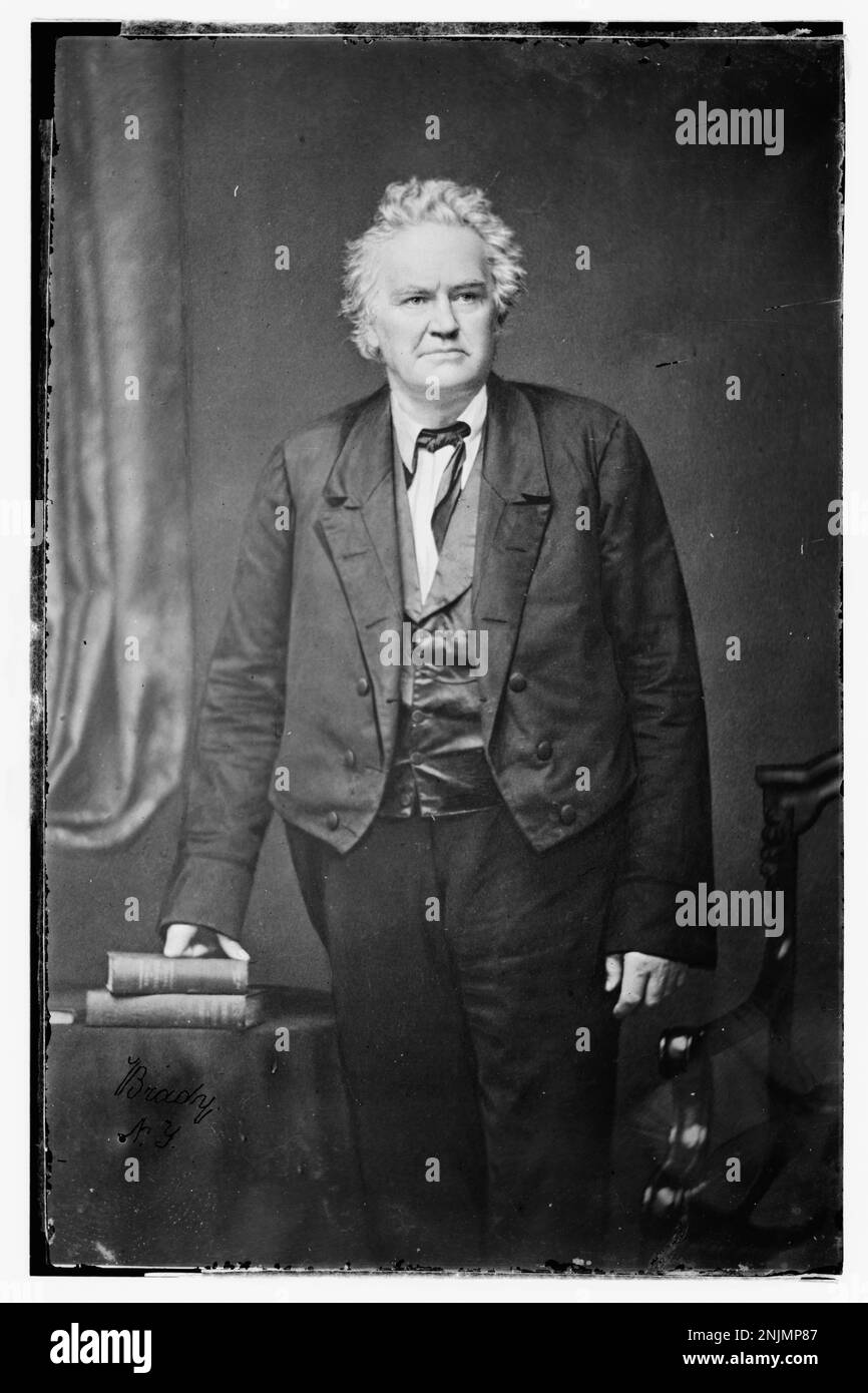 Portrait of Hon. Joshua R. Giddings, a prominent 19th-century U.S ...