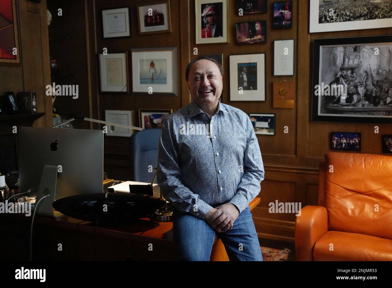John Kim Bell is photographed in his Toronto home, on Wednesday ...