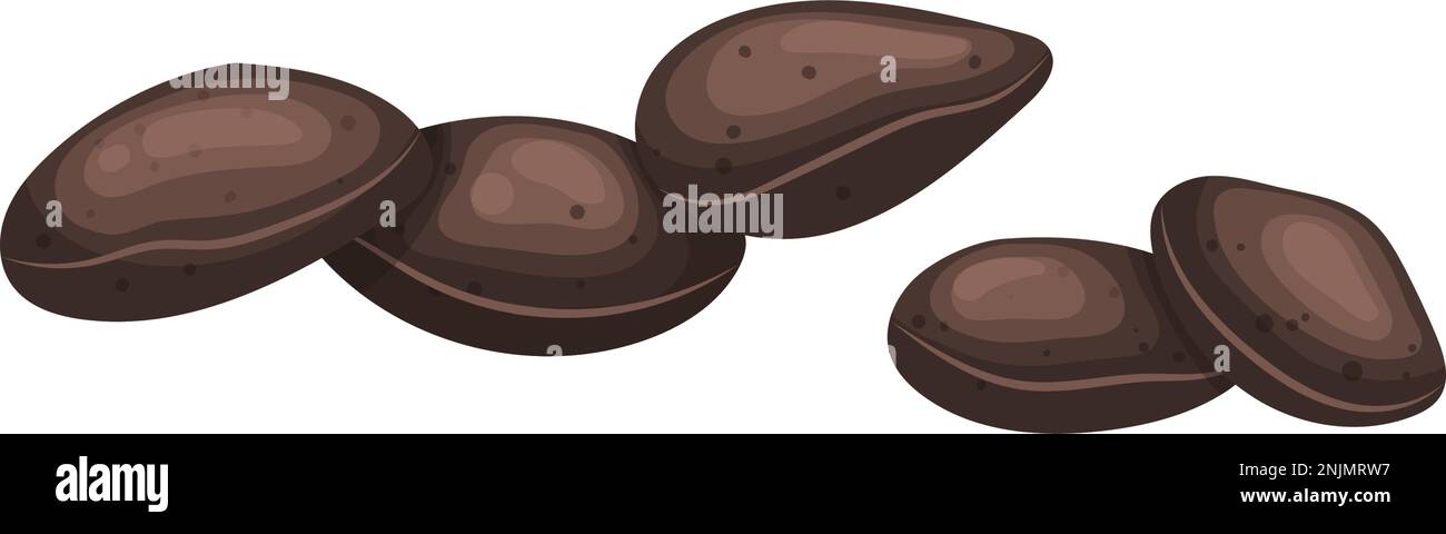 inchi sacha dry cartoon vector illustration color sign Stock Vector ...