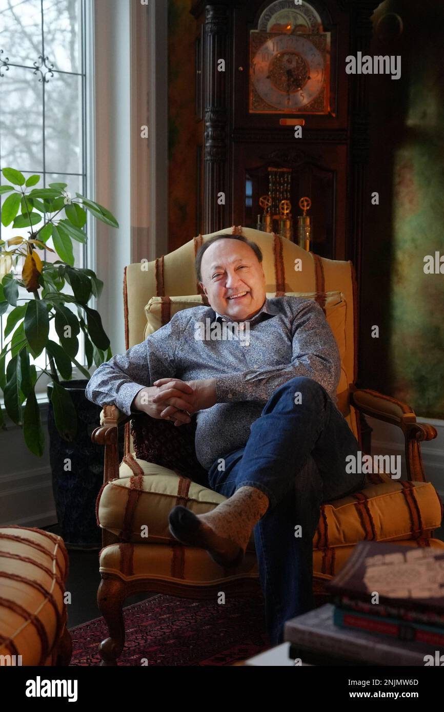 John Kim Bell is photographed in his Toronto home, on Wednesday ...