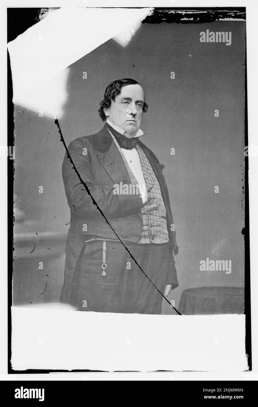A portrait of Hon. Lewis Cass, a political figure and diplomat in the ...