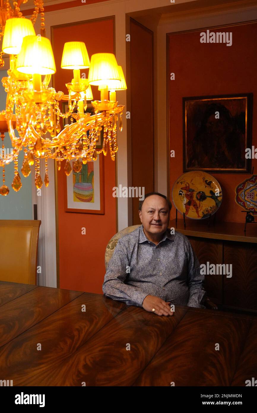 John Kim Bell is photographed in his Toronto home, on Wednesday ...