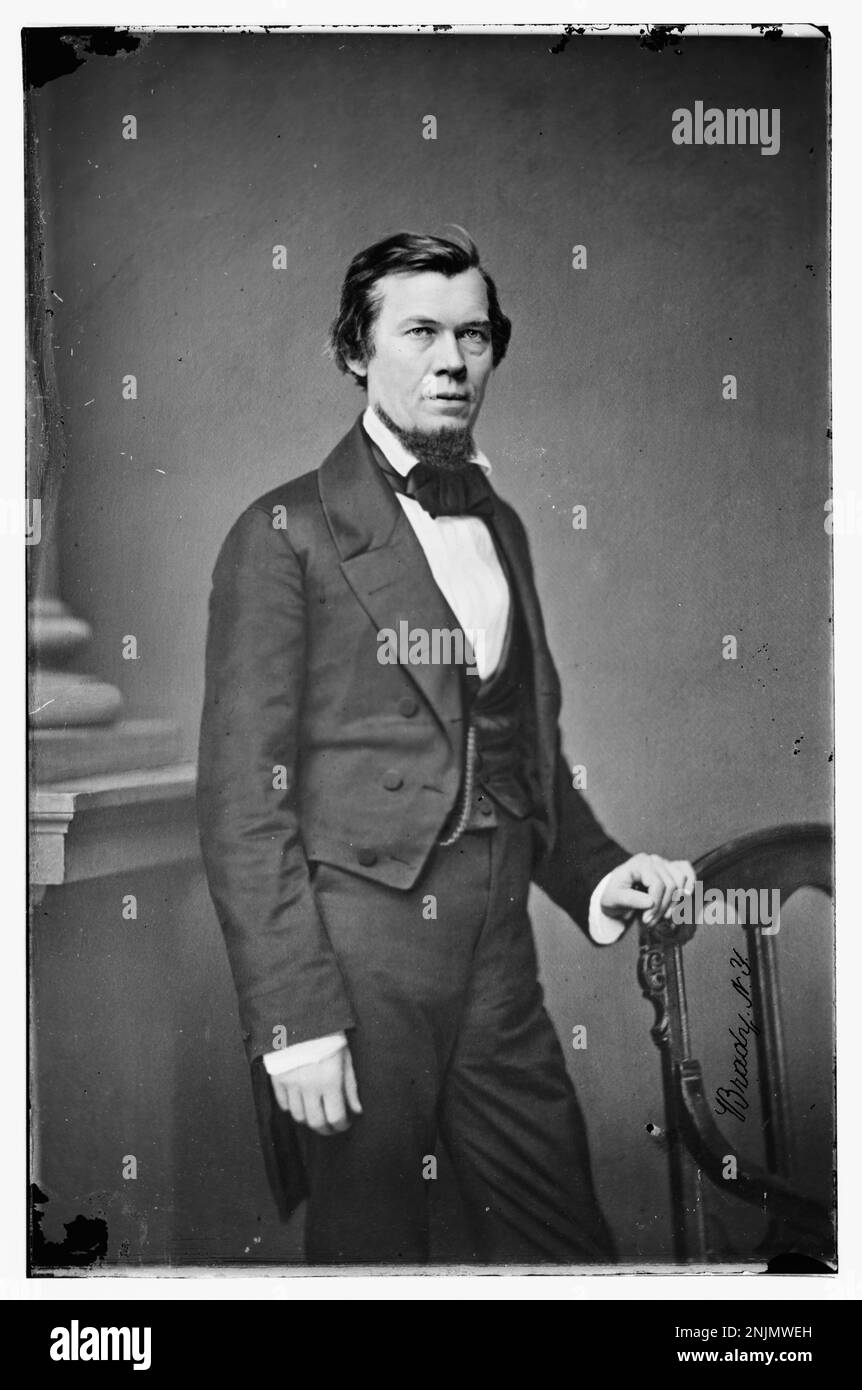 Portrait of Hon. Jacob Thompson, U.S. Secretary of the Interior from ...