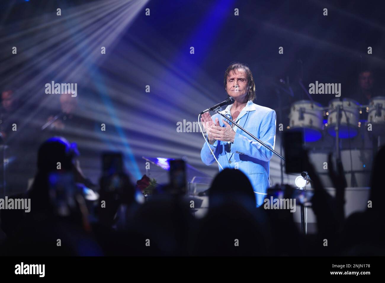 SP - Sao Paulo - 07/27/2022 - SAO PAULO, SHOW ROBERTO CARLOS - Singer and songwriter Roberto ...