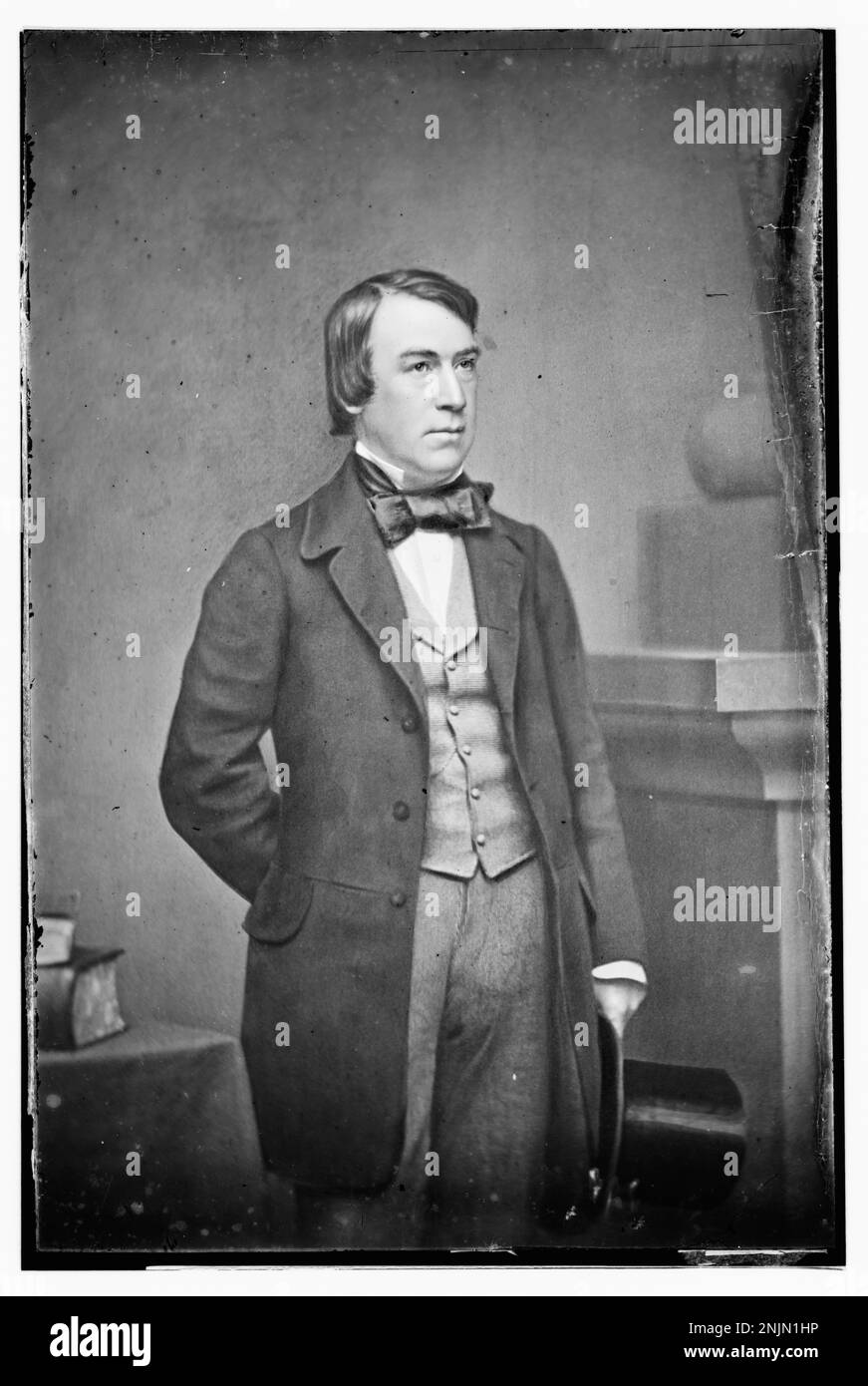 Portrait of Mackey, captured in the Library of Congress Brady-Handy ...