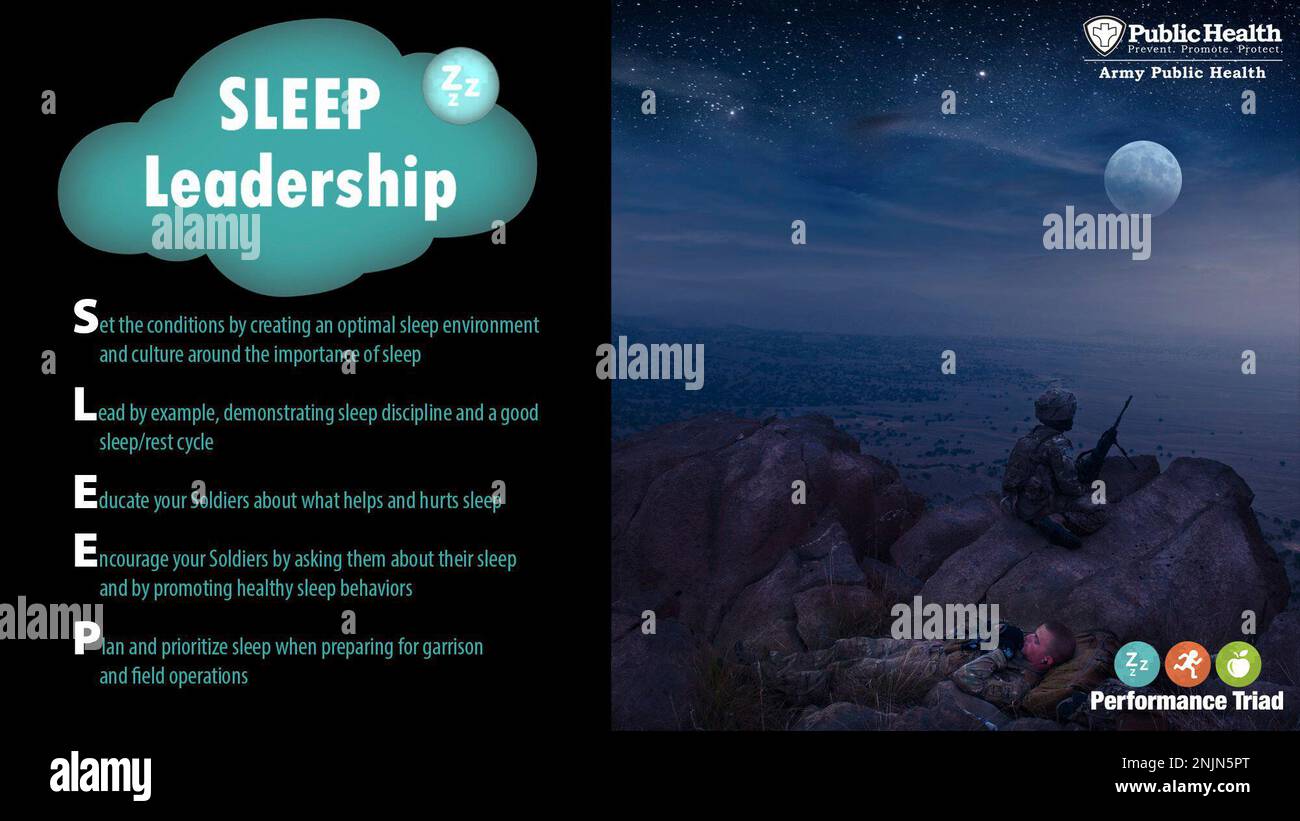 The Army Public Health Center identifies sleep as a critical part of ...