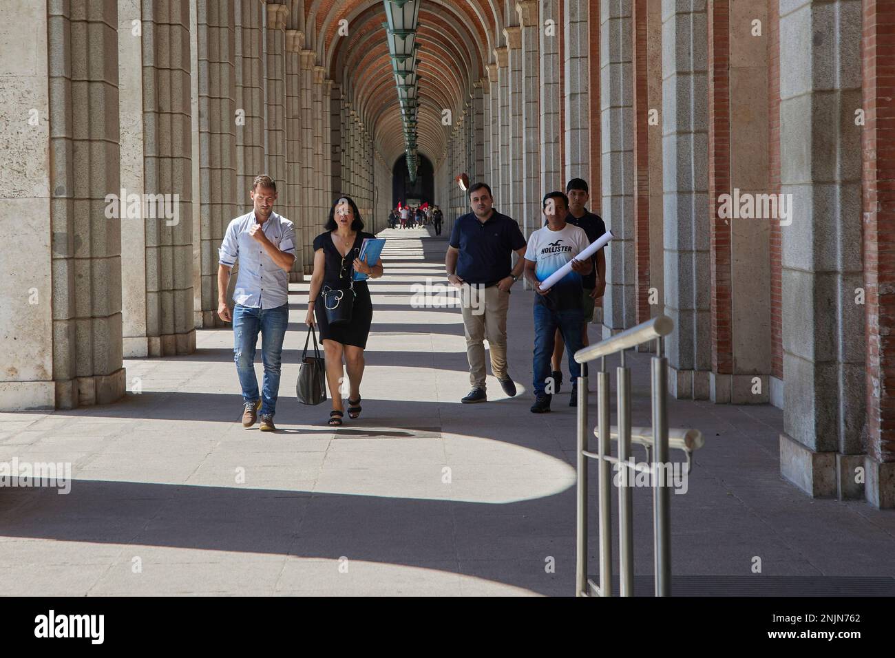The spokeswoman for the families, María José de Pazo, on her arrival at ...