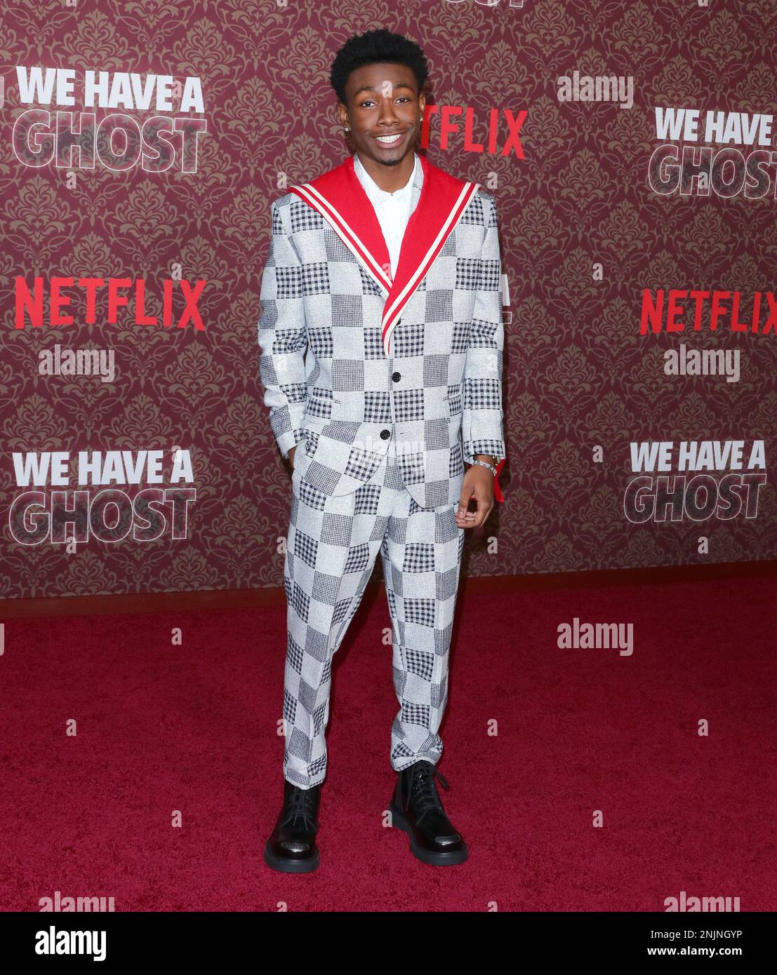 Hollywood, CA , February 22, 2023 . Niles Fitch arrives at The Premiere ...