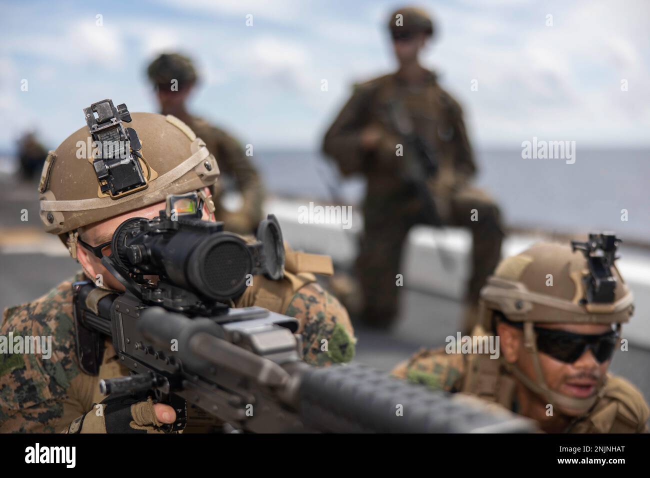 U.S. Marine Corps Lance Cpl. Patrick Holcomb, an infantry Marine with ...
