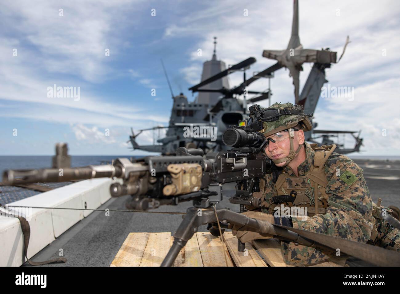 U.S. Marine Corps Lance Cpl. Samuel Pruett, an infantry Marine with ...