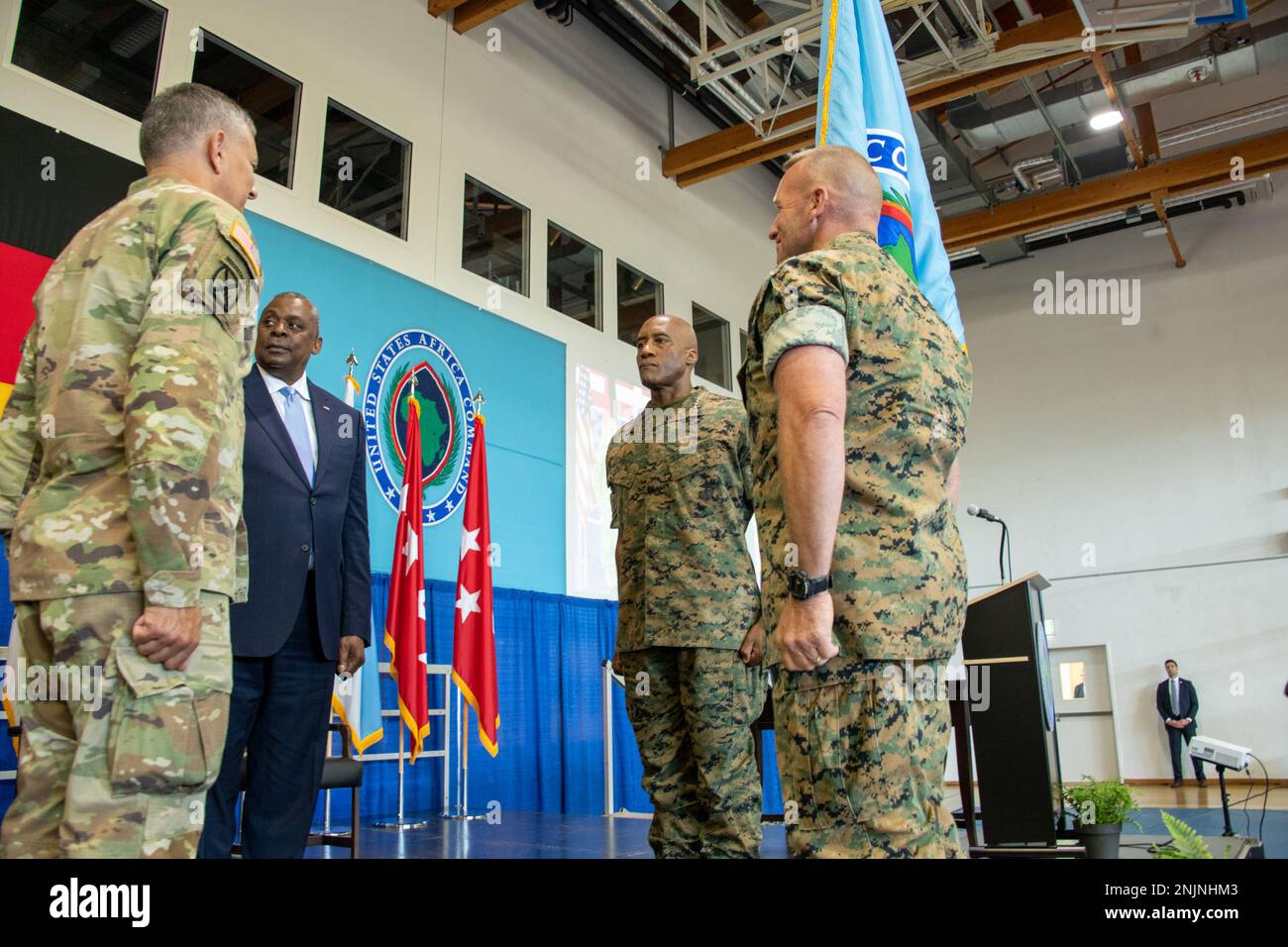 U.S. Africa Command conducted a change of command ceremony in Stuttgart ...