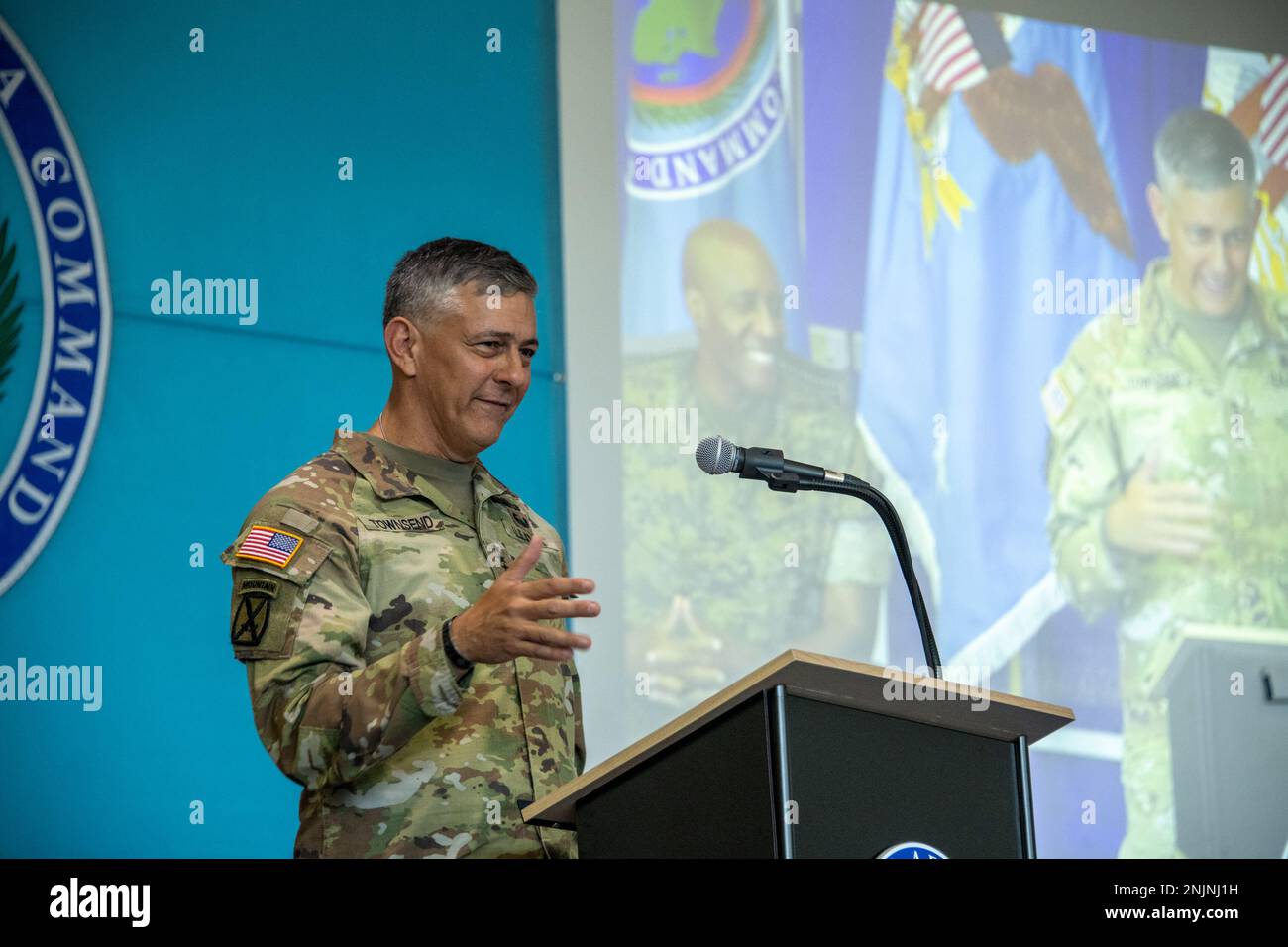 Army Gen. Stephen Townsend, outgoing commander, U.S. Africa Command ...