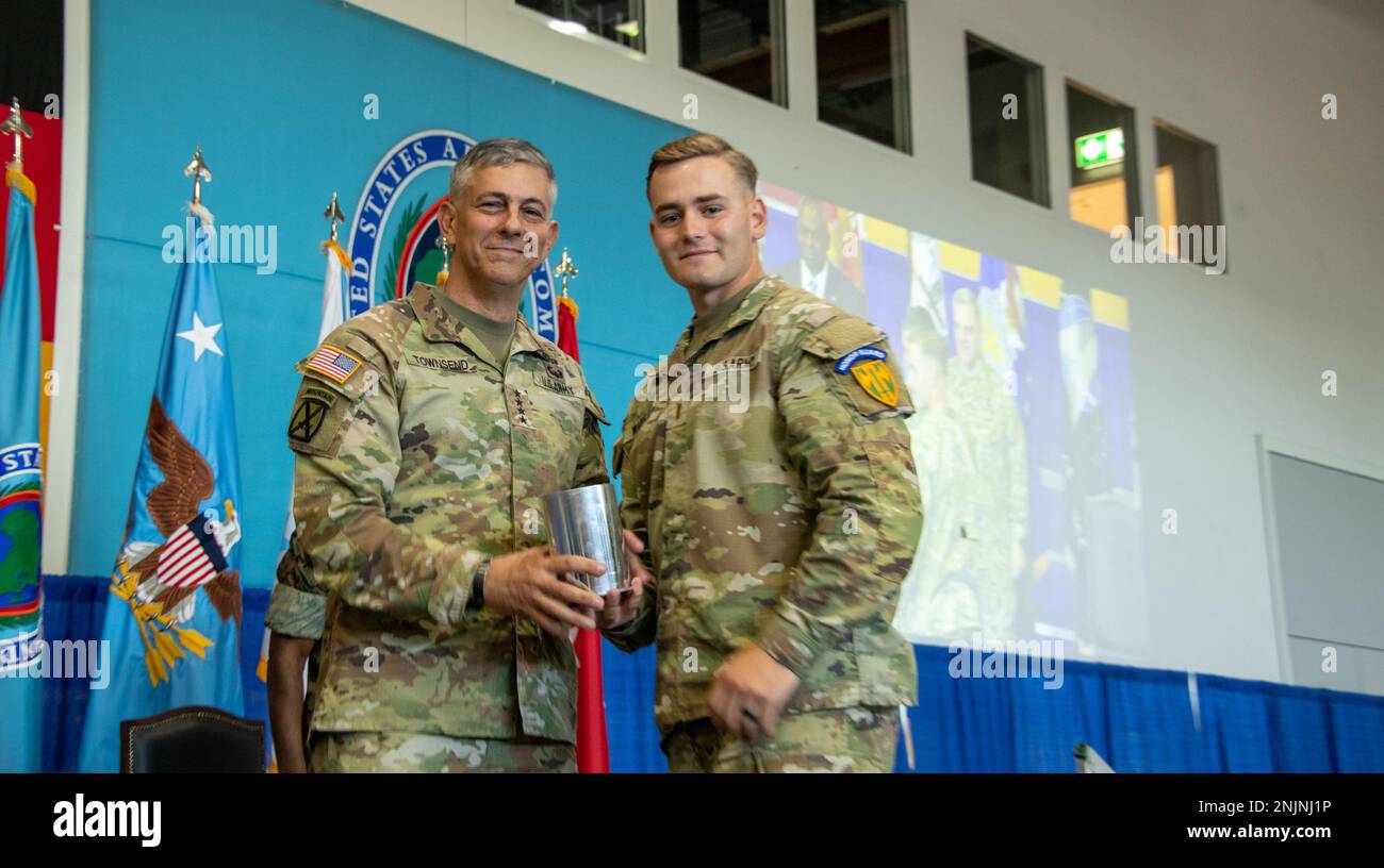 Gen. Stephen Townsend, outgoing commander, U.S. Africa Command, is ...