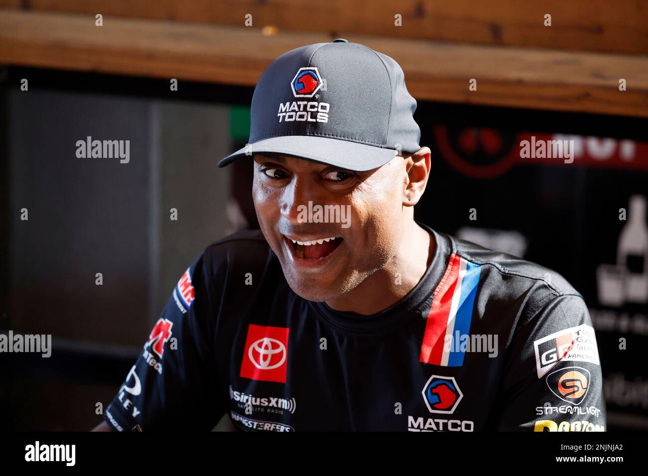 SONOMA, CA - JULY 22: Antron Brown (6 TF) Matco Tools/Lucas Oil/Toyota ...