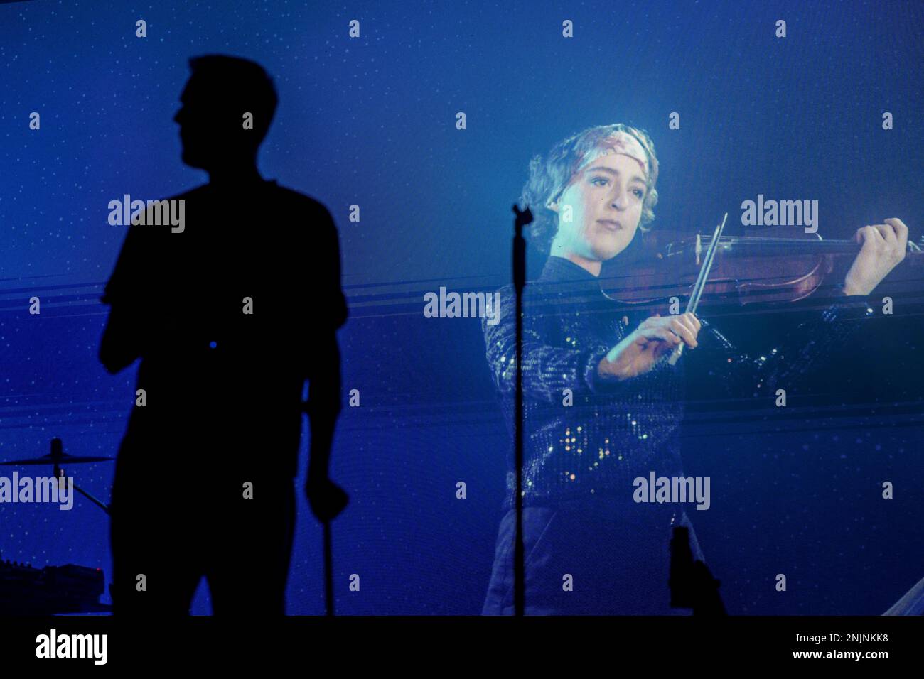 French singer Grand Corps Malade performs on the Vega stage during the ...