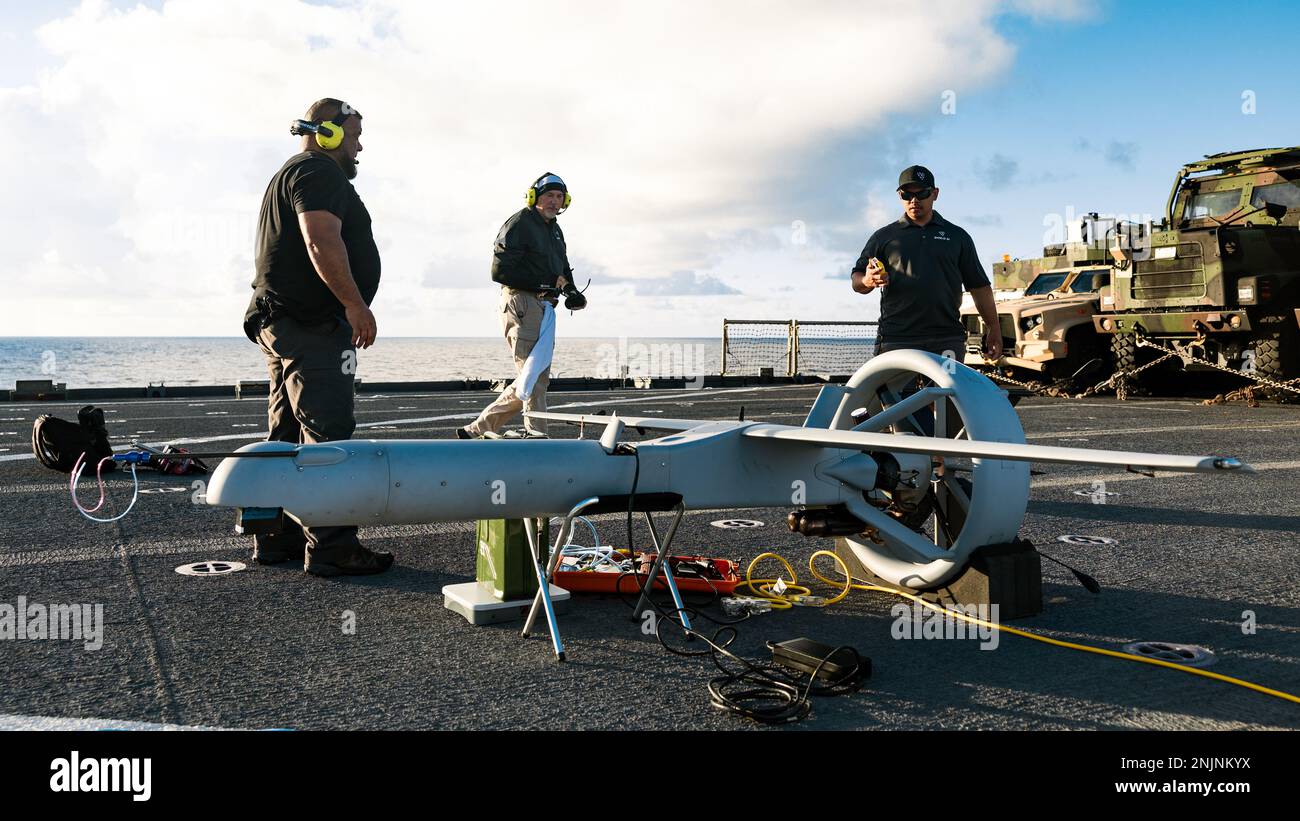 Civilian contractors embarked with the 31st Marine Expeditionary Unit ...