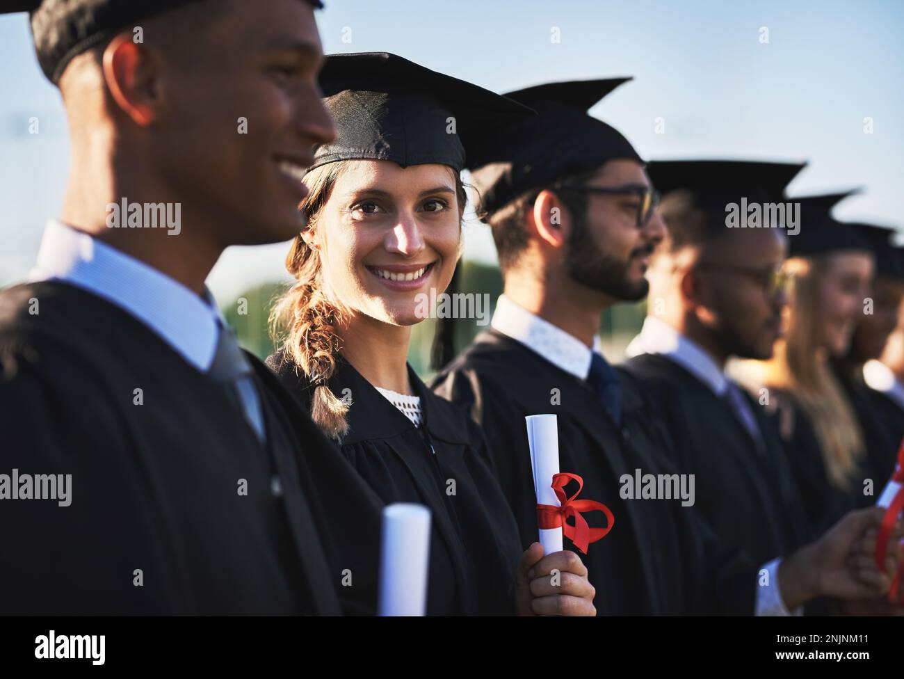 Little girls with dreams become women with vision. Portrait of a ...