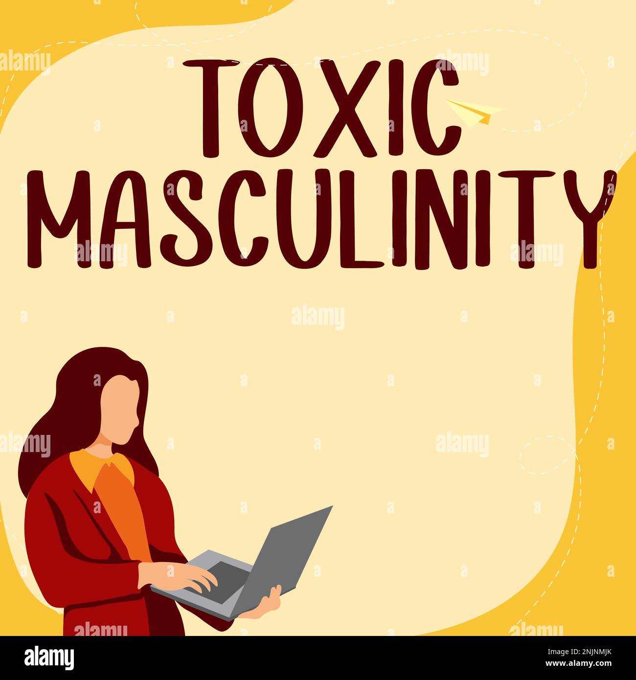 Text sign showing Toxic Masculinity. Business showcase describes narrow ...