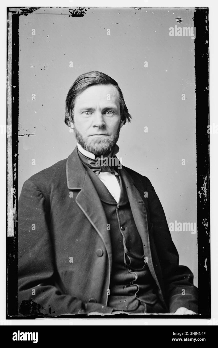 Photograph of Hon. John Sherman, a prominent U.S. politician from Ohio ...