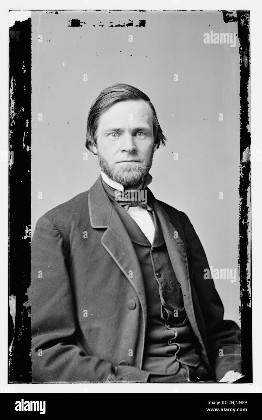 Portrait of John Sherman, U.S. Senator from Ohio and influential ...