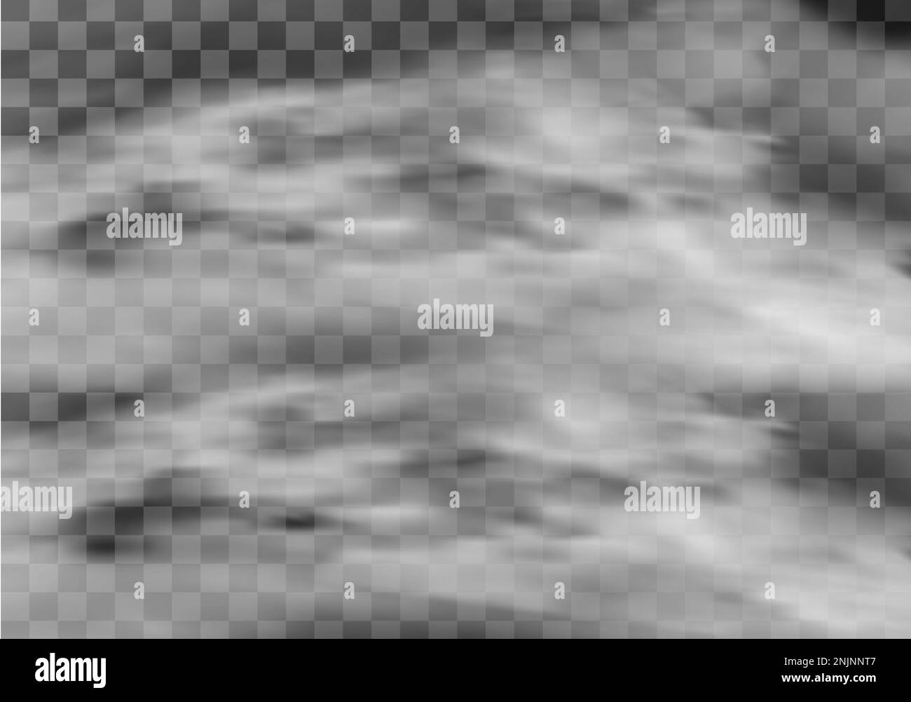 Fog or smoke realistic texture vector illustration. White steam cloud ...