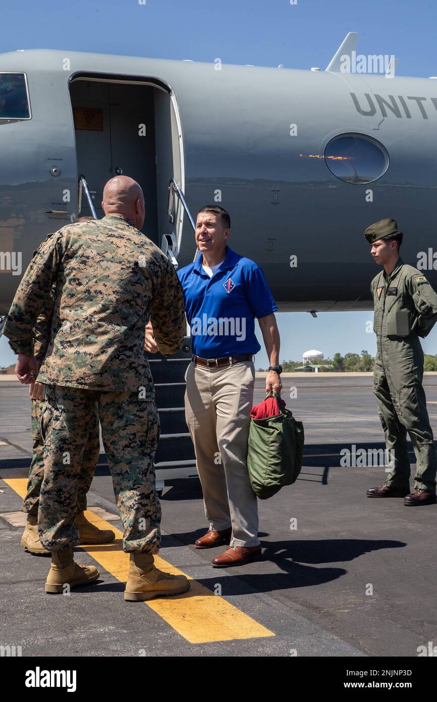 U.S. Marine Corps Maj. Gen. Benjamin T. Watson, the commanding general ...