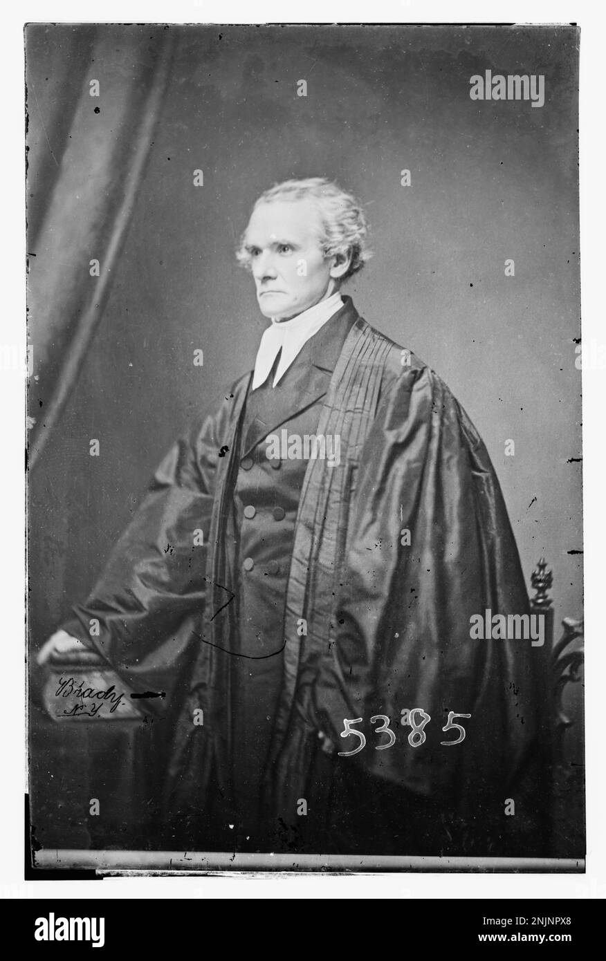 Portrait of Rev. Henry Anthon, a religious leader from the 19th century ...