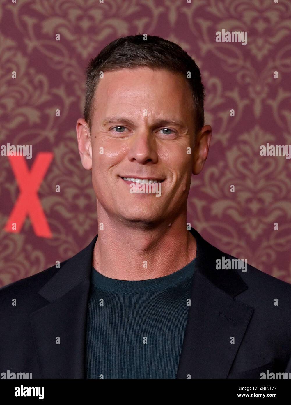 Hollywood, CA. February 22, 2023, Christopher Landon arriving at the premiere of Netflix’s “We ...