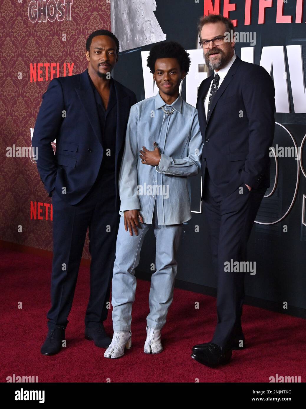Hollywood, CA. February 22, 2023, Anthony Mackie, Jahi Di'Allo Winston ...