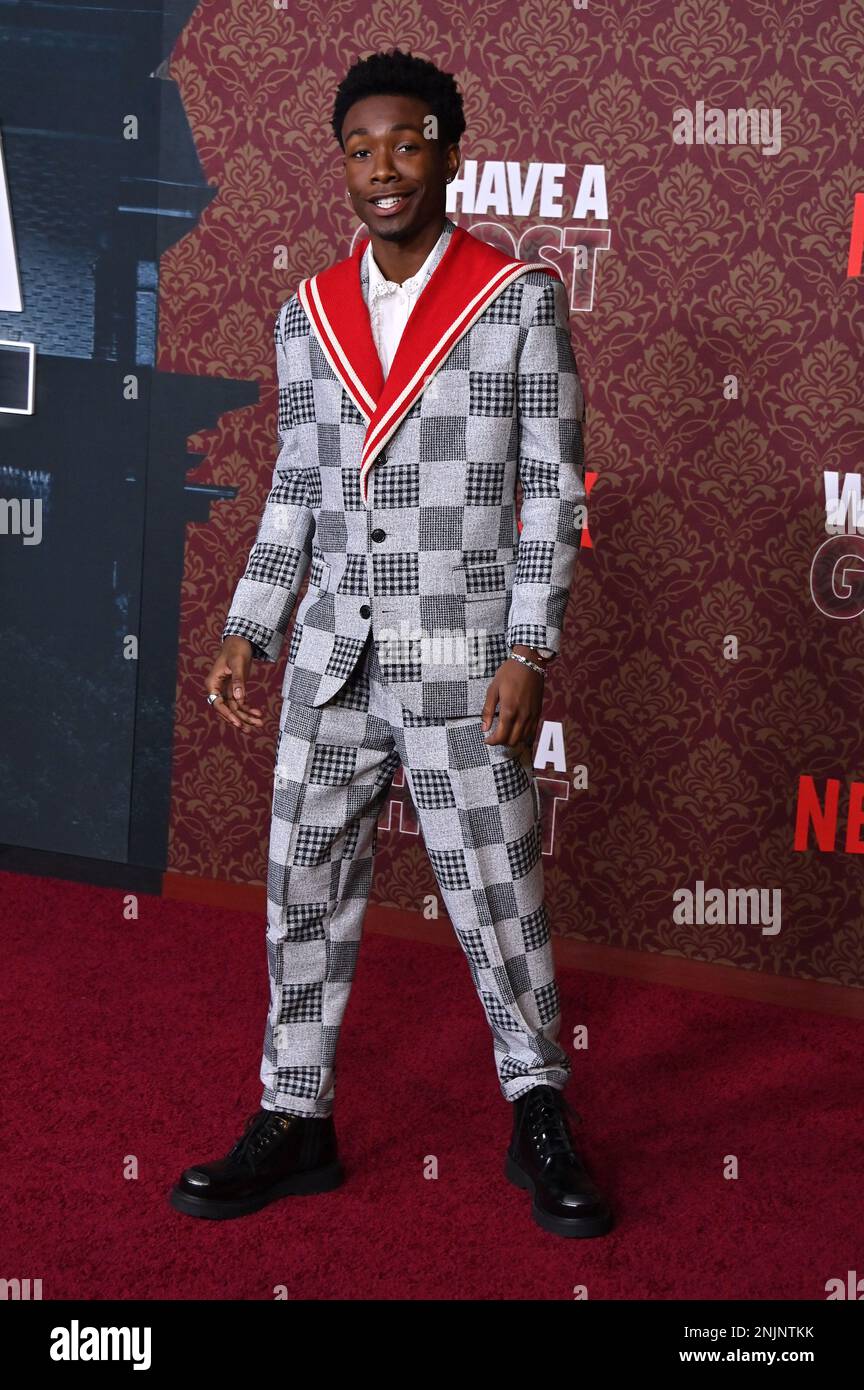 Hollywood, CA. February 22, 2023, Niles Fitch arriving at the premiere ...