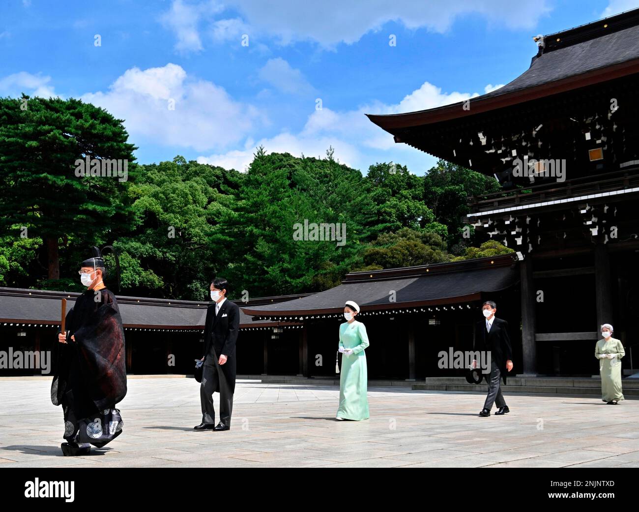 Japanese Crown Prince Akishino (Fumihito) and Crown Princess Kiko visit ...
