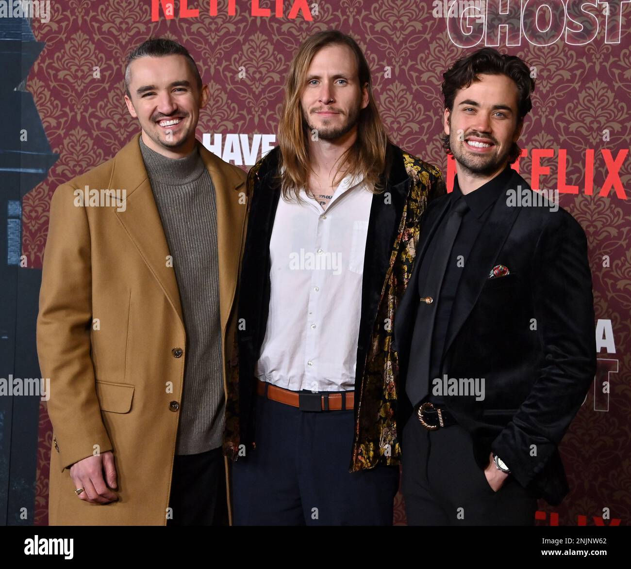 Hollywood, CA. February 22, 2023, Dallan Ashford Turnbull, Brent Richards and Joseph Jackson ...