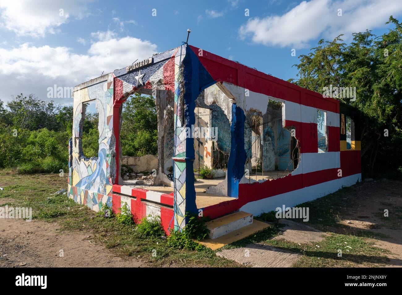 Puerto rico flag hi-res stock photography and images - Alamy