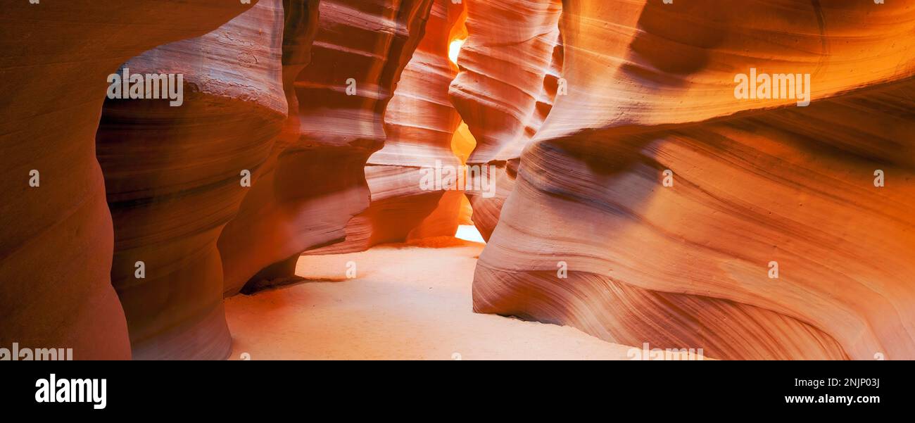 View inside of famous Antelope Canyon, USA Stock Photo - Alamy