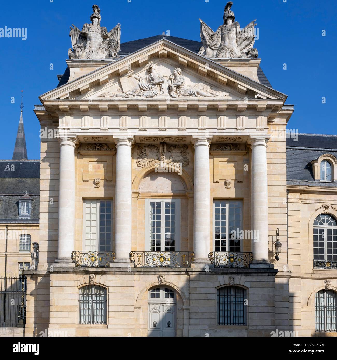 Part of city hall of Dijon city, France Stock Photo - Alamy