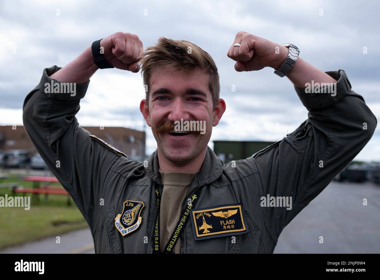 U.S. Air Force 1st Lieutenant Seth ‘Flash’ Padgett, 80th Fighter ...