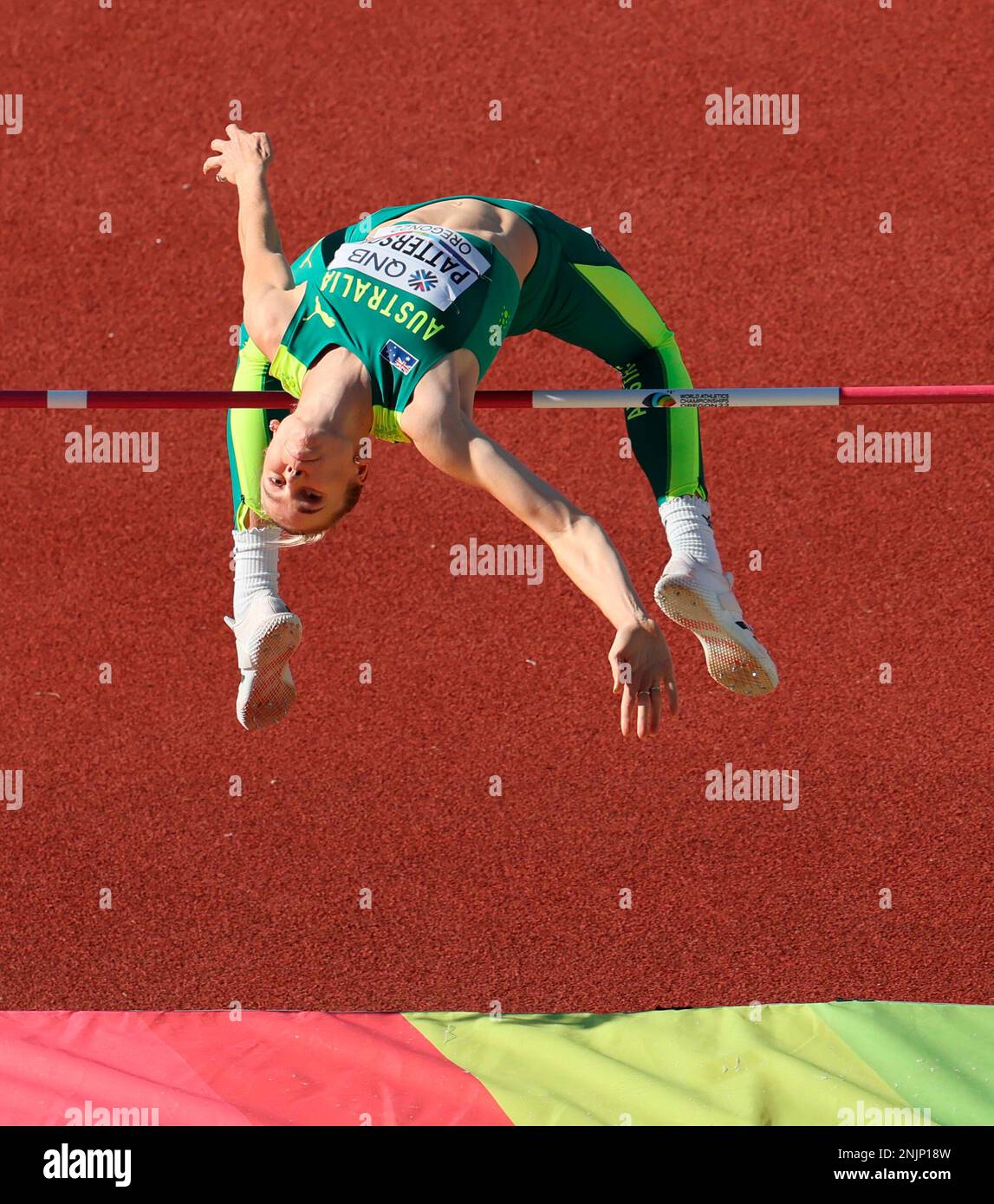 Australia's Eleanor PATTERSON performs during the High Jump Women of ...