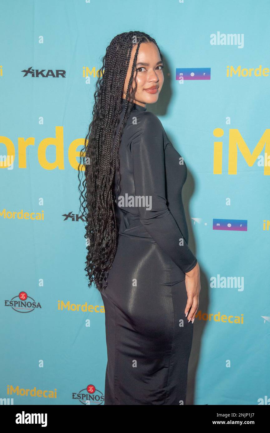 New York, United States. 22nd Feb, 2023. Azia Dinea Hale attends the ...