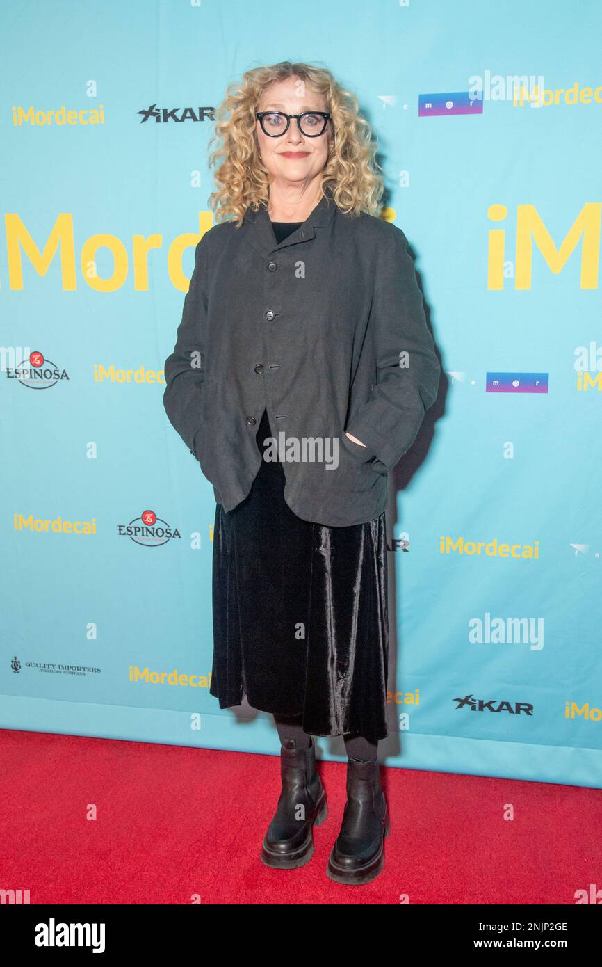 New York, US - 22 Feb 2023, Carol Kane attends the "iMordecai" New York ...