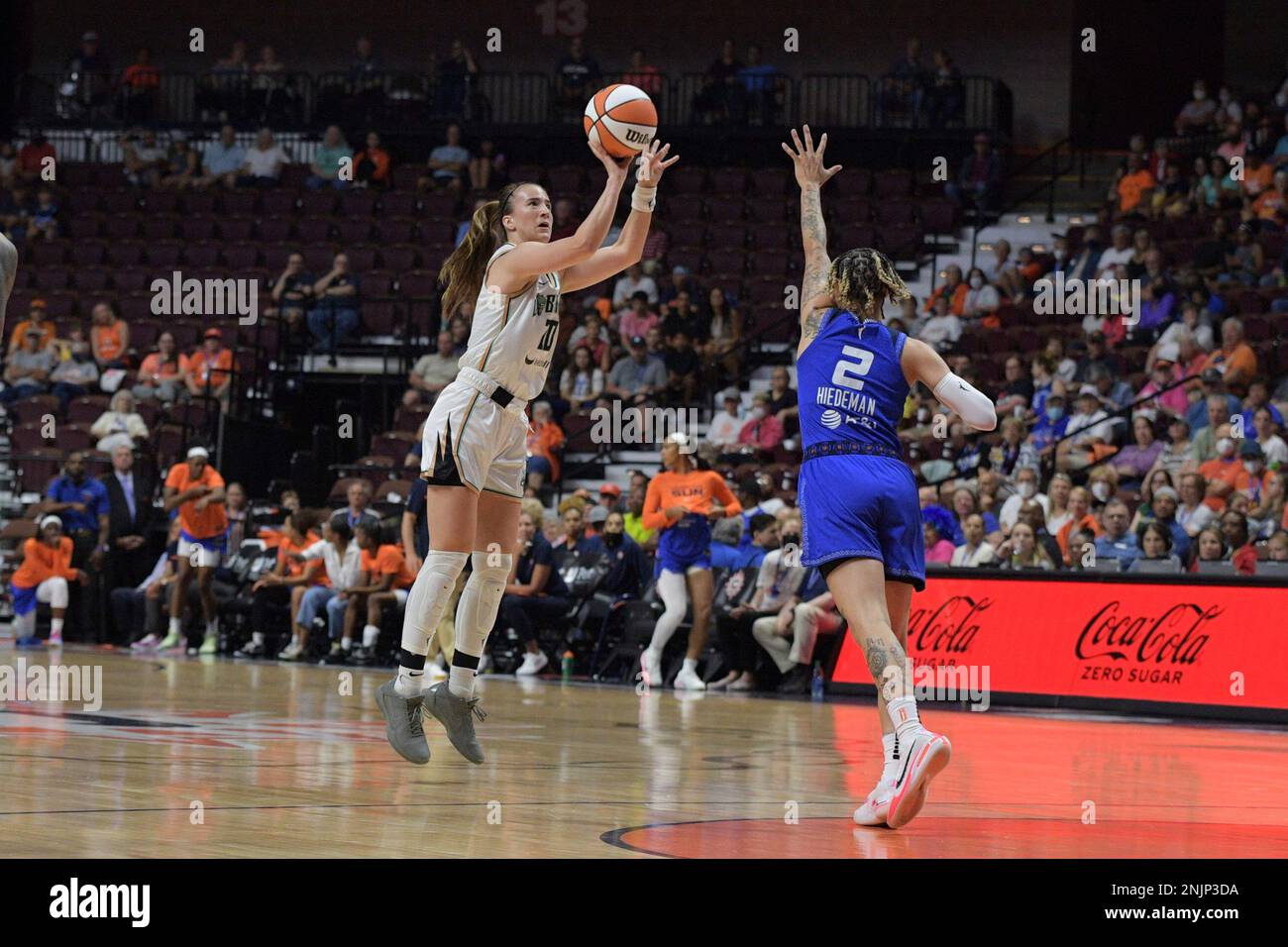 UNCASVILLE, CT - JULY 19: New York Liberty guard Sabrina Ionescu (20 ...