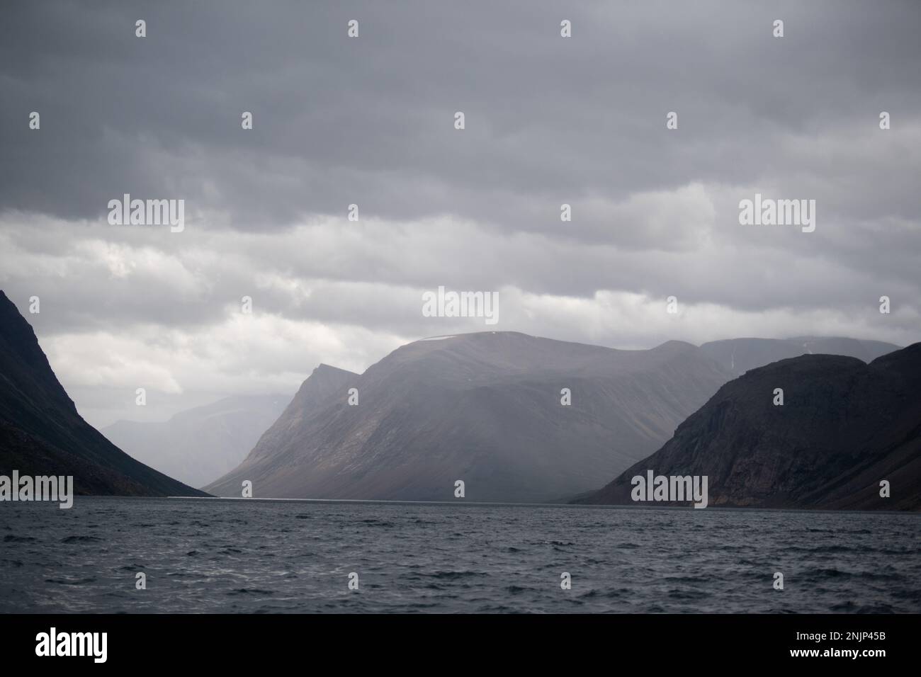The rugged environmental landscape of Torngat National Park, Canada ...