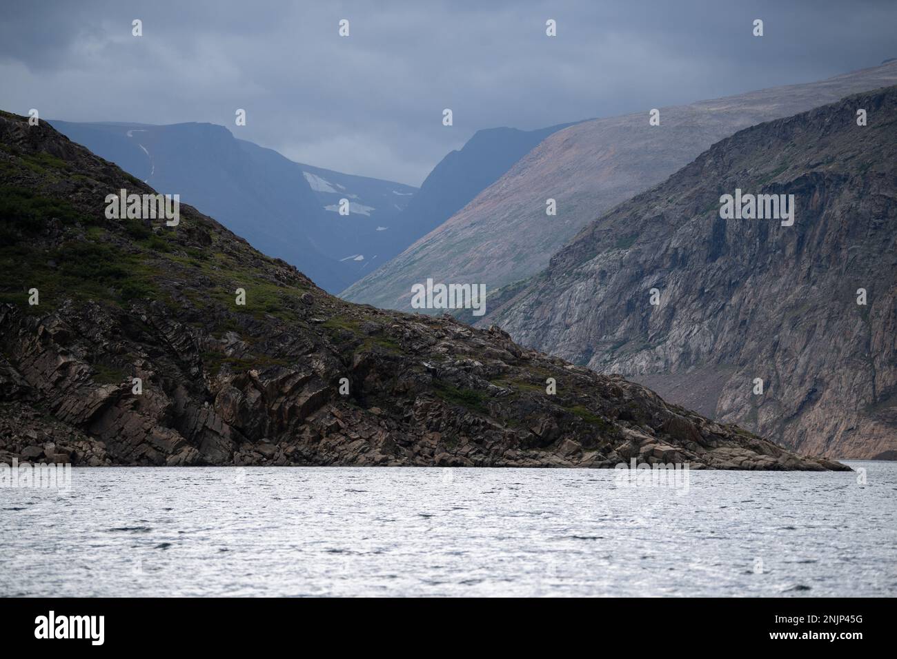 The rugged environmental landscape of Torngat National Park, Canada ...