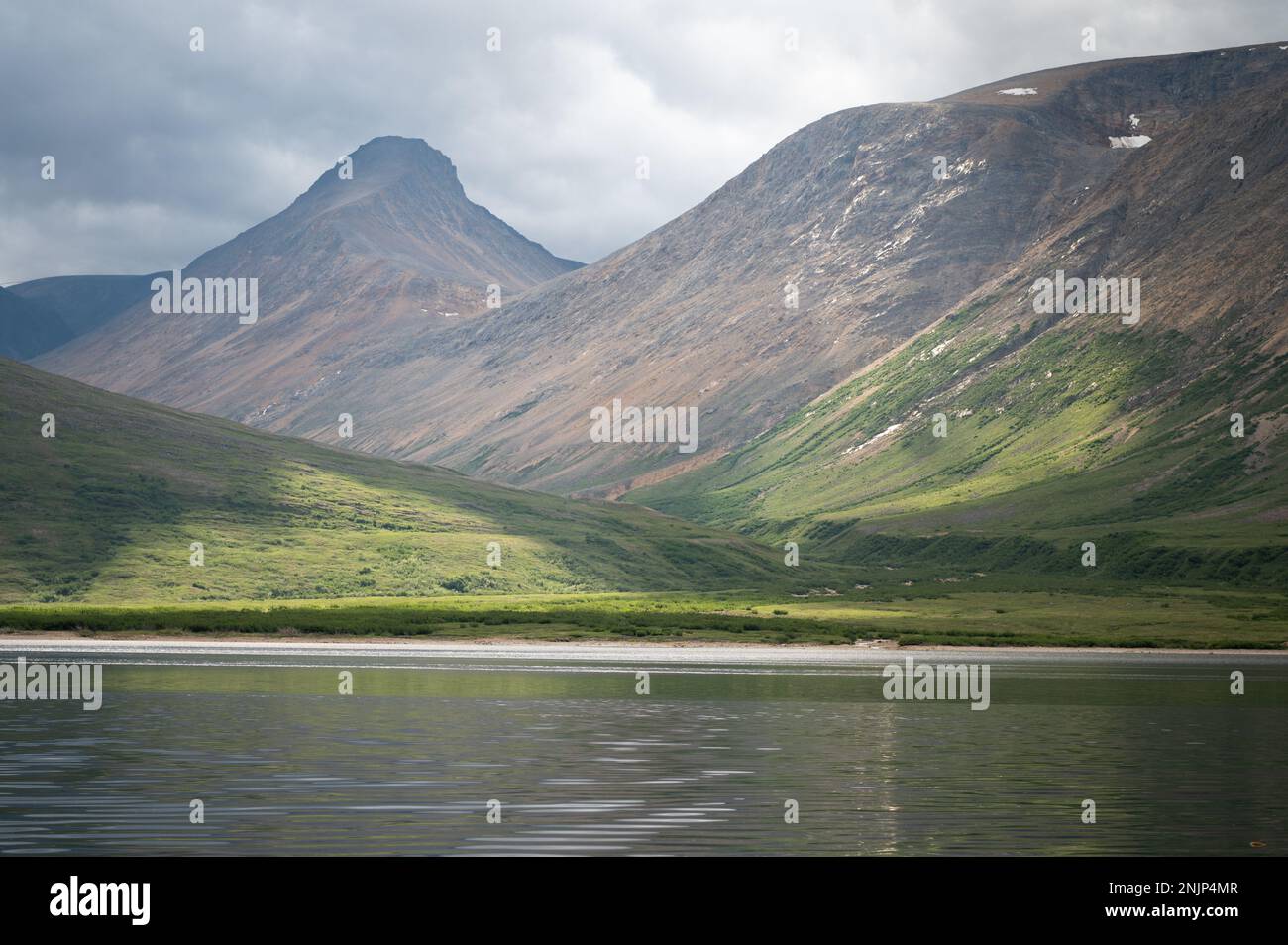 The rugged environmental landscape of Torngat National Park, Canada ...