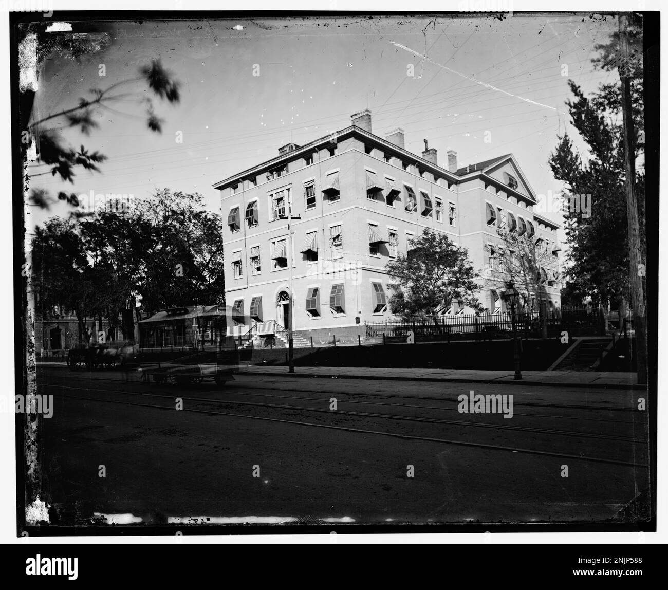 Photograph of the Old War Department building, 17th Street side. Image ...