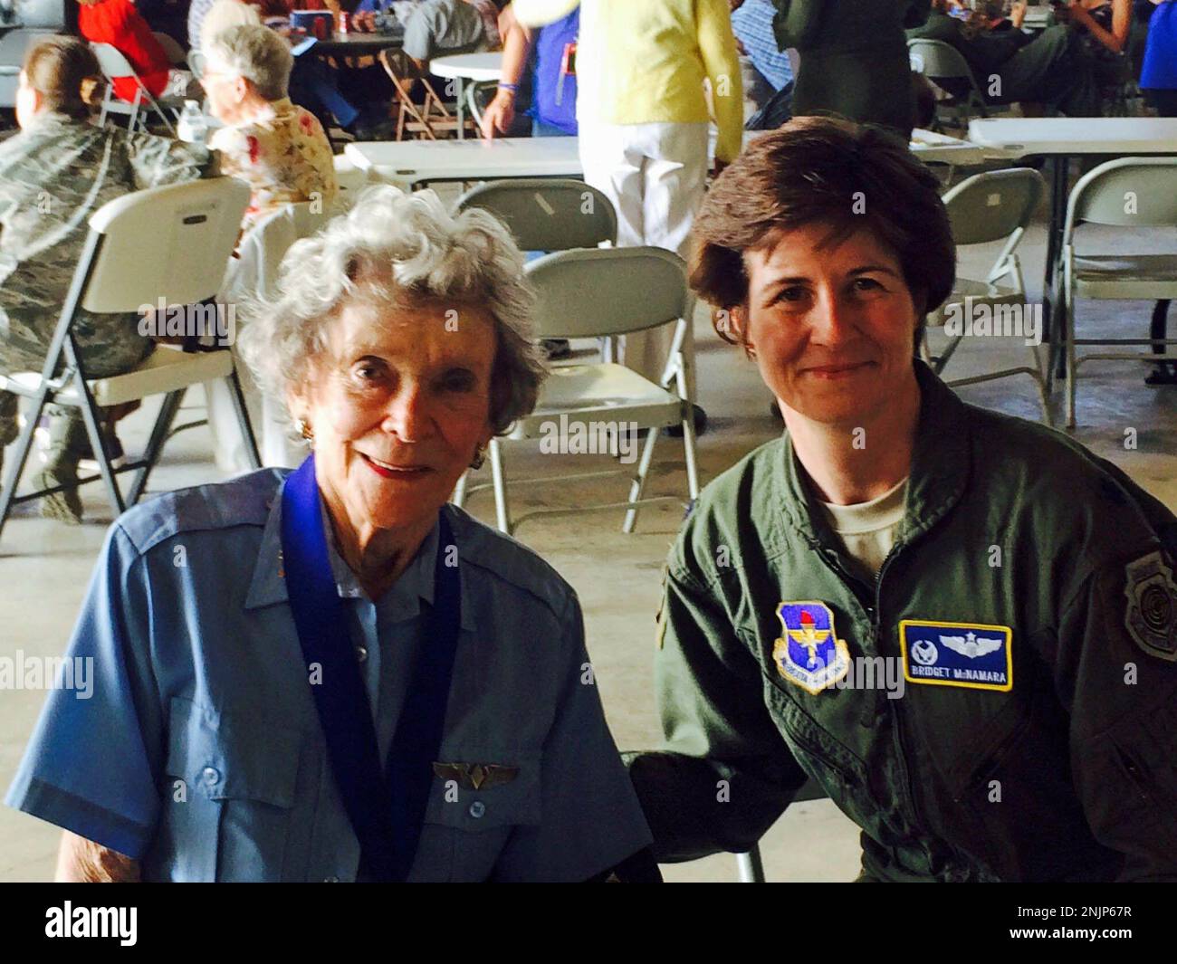Womens Air Force Service Pilot (WASP) Bee Haydu shares stories with now ...