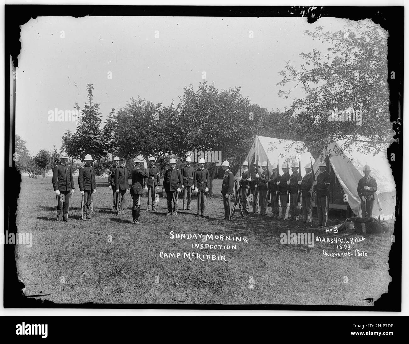 Military inspection unit Black and White Stock Photos & Images - Alamy