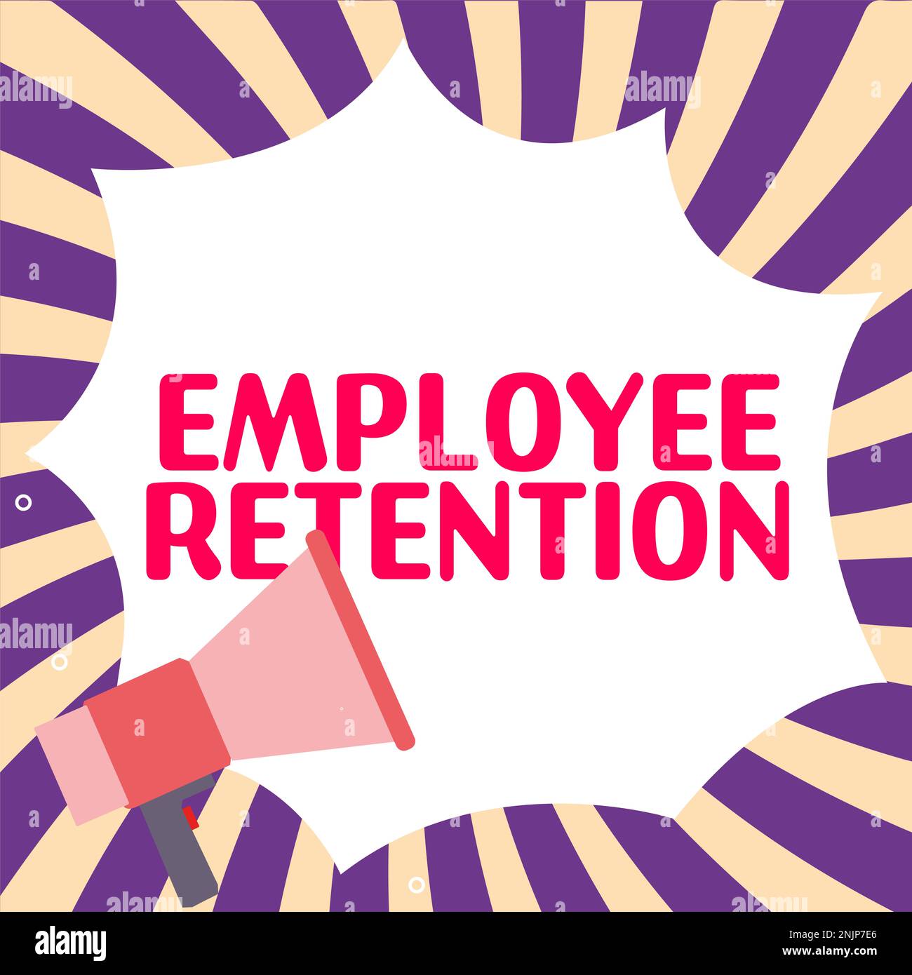 Sign displaying Employee Retention. Word for internal recruitment ...