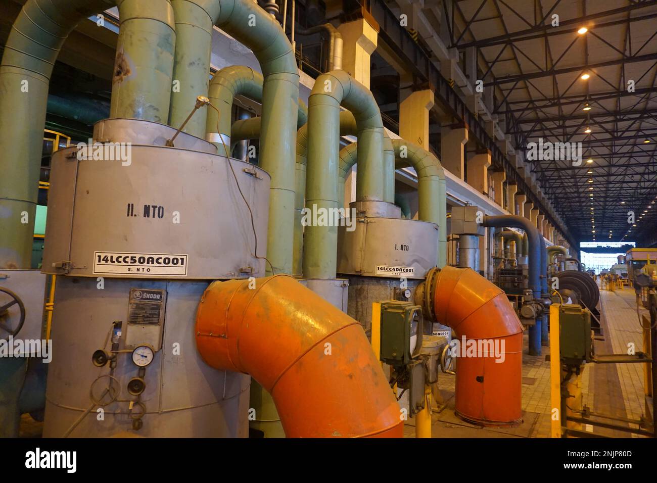 Inside of powerplant hi-res stock photography and images - Alamy