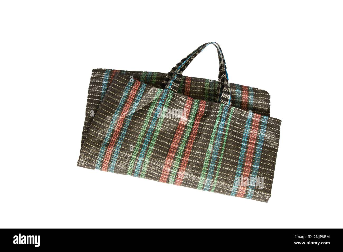 Wicker plastic bag on Cut Out Stock Images & Pictures - Alamy