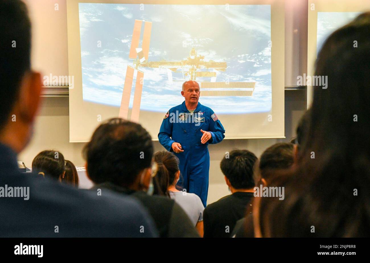 National Aeronautics and Space Administration (Nasa) astronaut Jeffrey ...